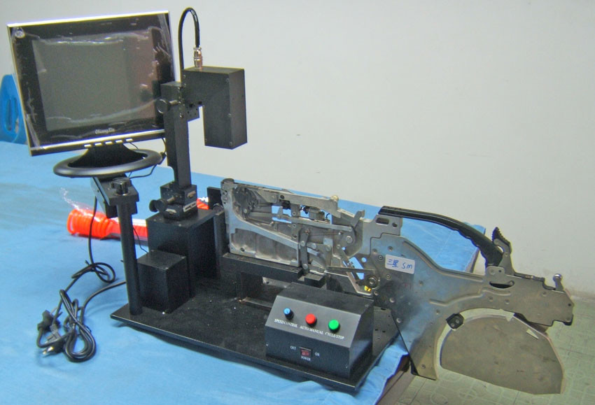 SAMSUNG SMT MACHINE SM FEEDER การปรับระดับ JIG